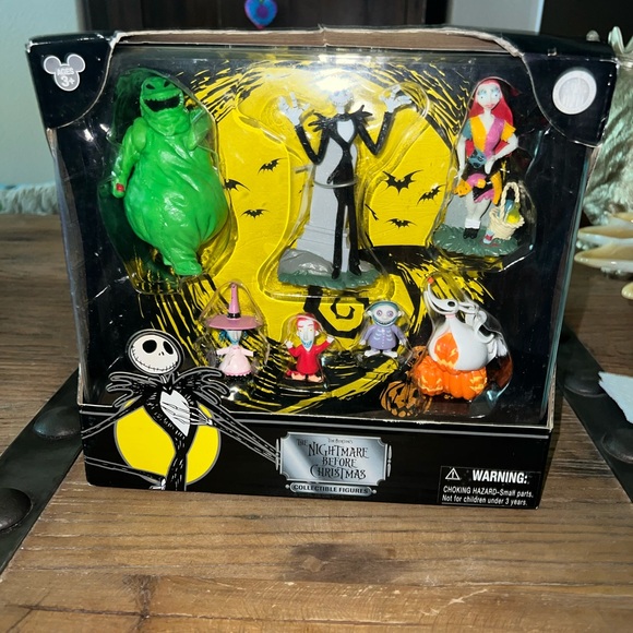 Disney | Toys | Nightmare Before Christmas Collectible Figure Set Jack ...